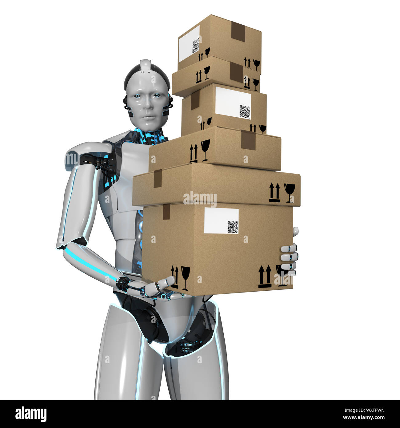 Inteligencia artificial robot immagini e fotografie stock ad alta ...