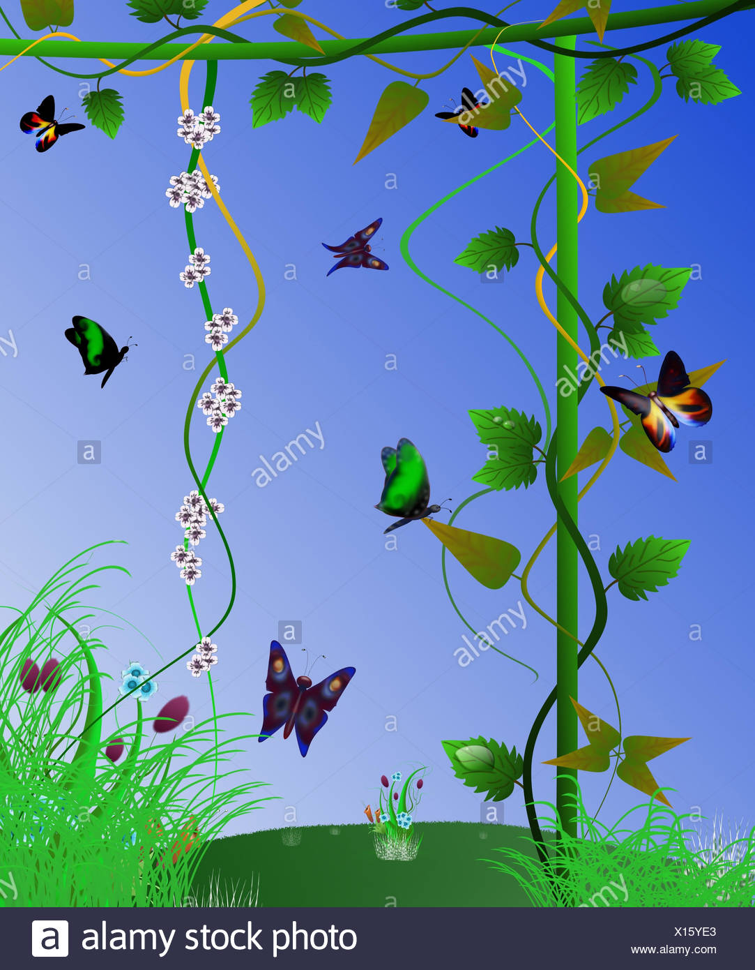 Farfalle Volanti Immagini e Fotos Stock - Alamy